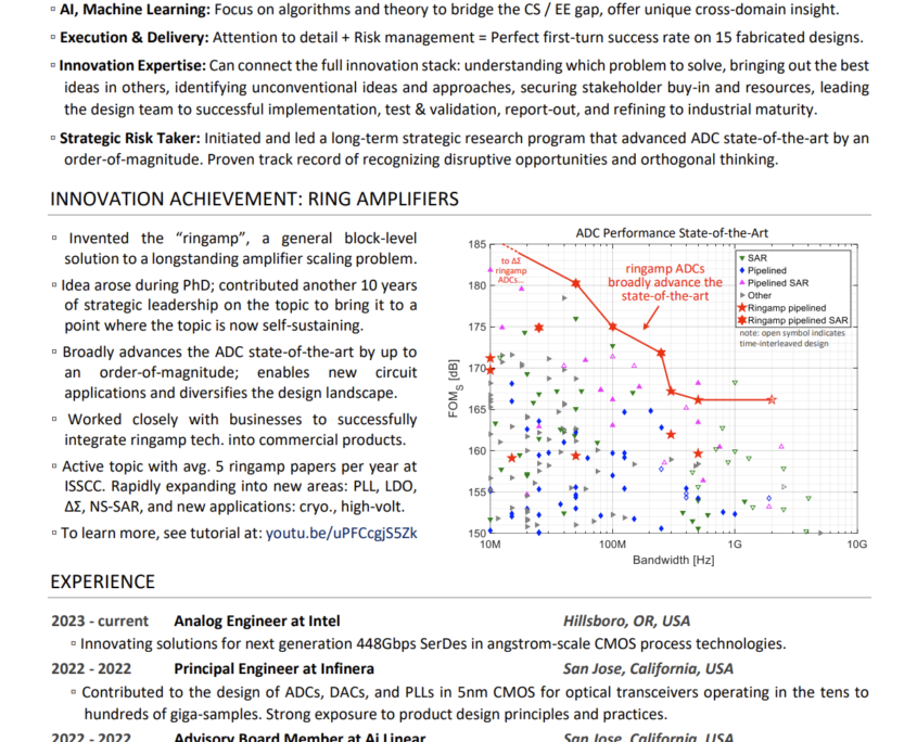CV – Benjamin Hershberg